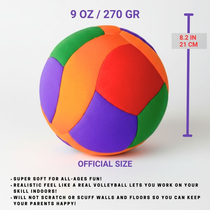 Softy Volleyball - Super Soft Indoor Volleyball – EU Safe Sport Gear